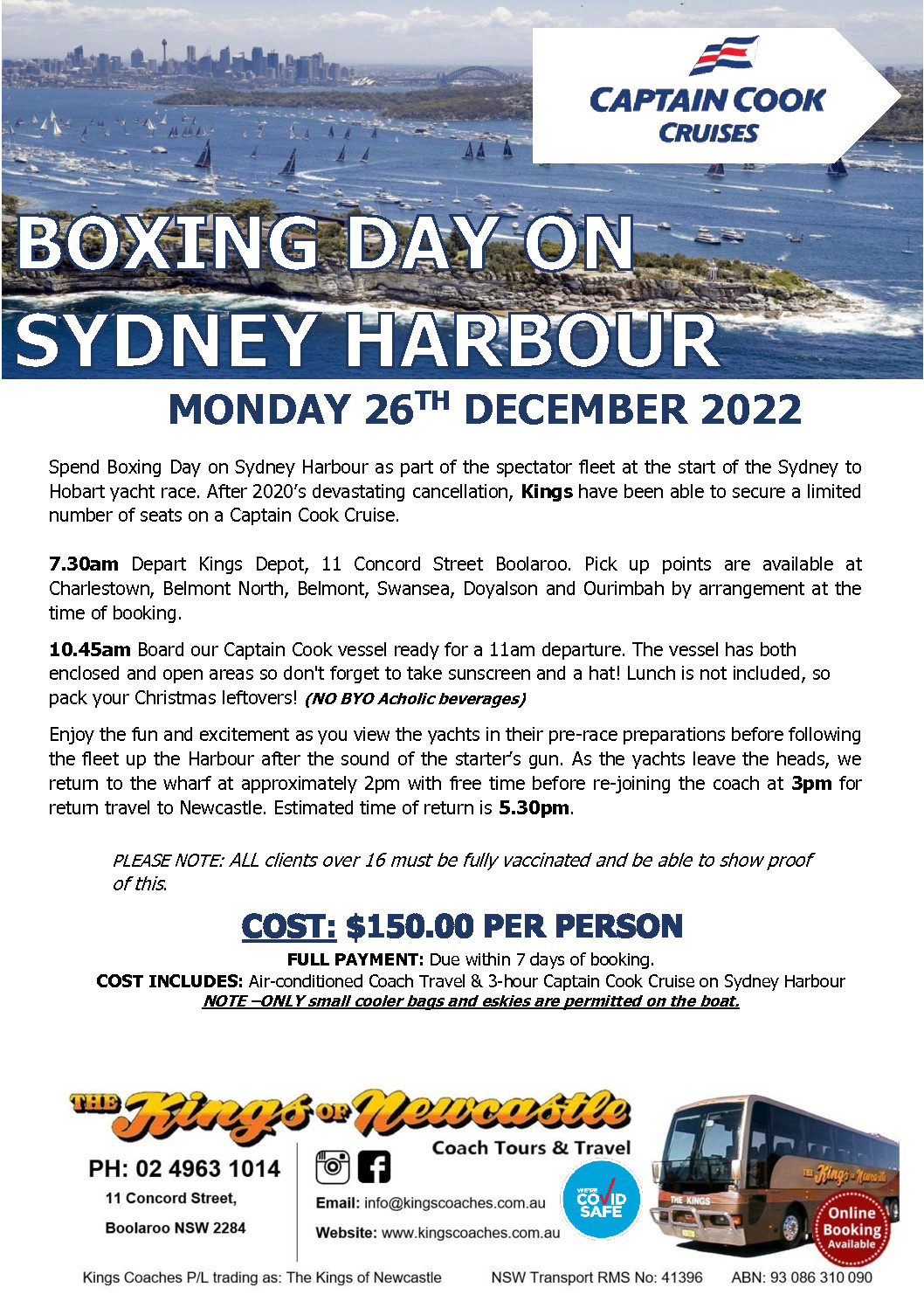 Boxing Day 2022 | Kings Coaches